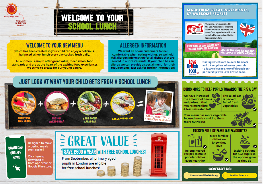 Gilbert Colvin Primary School | School Meals